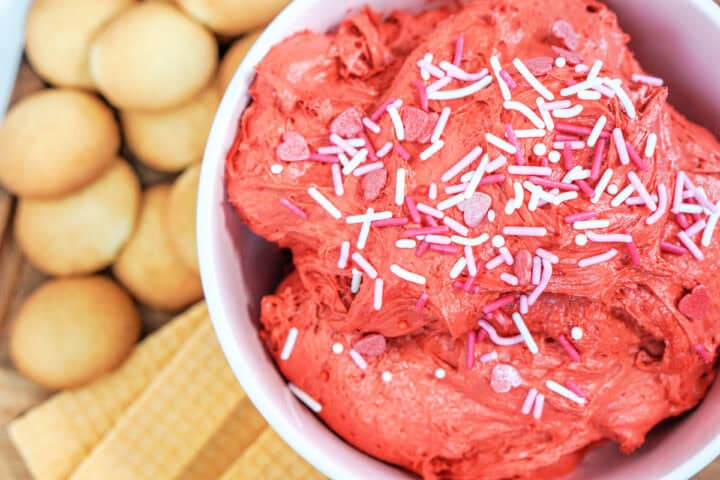 Red Velvet Dip - The Rebel Chick