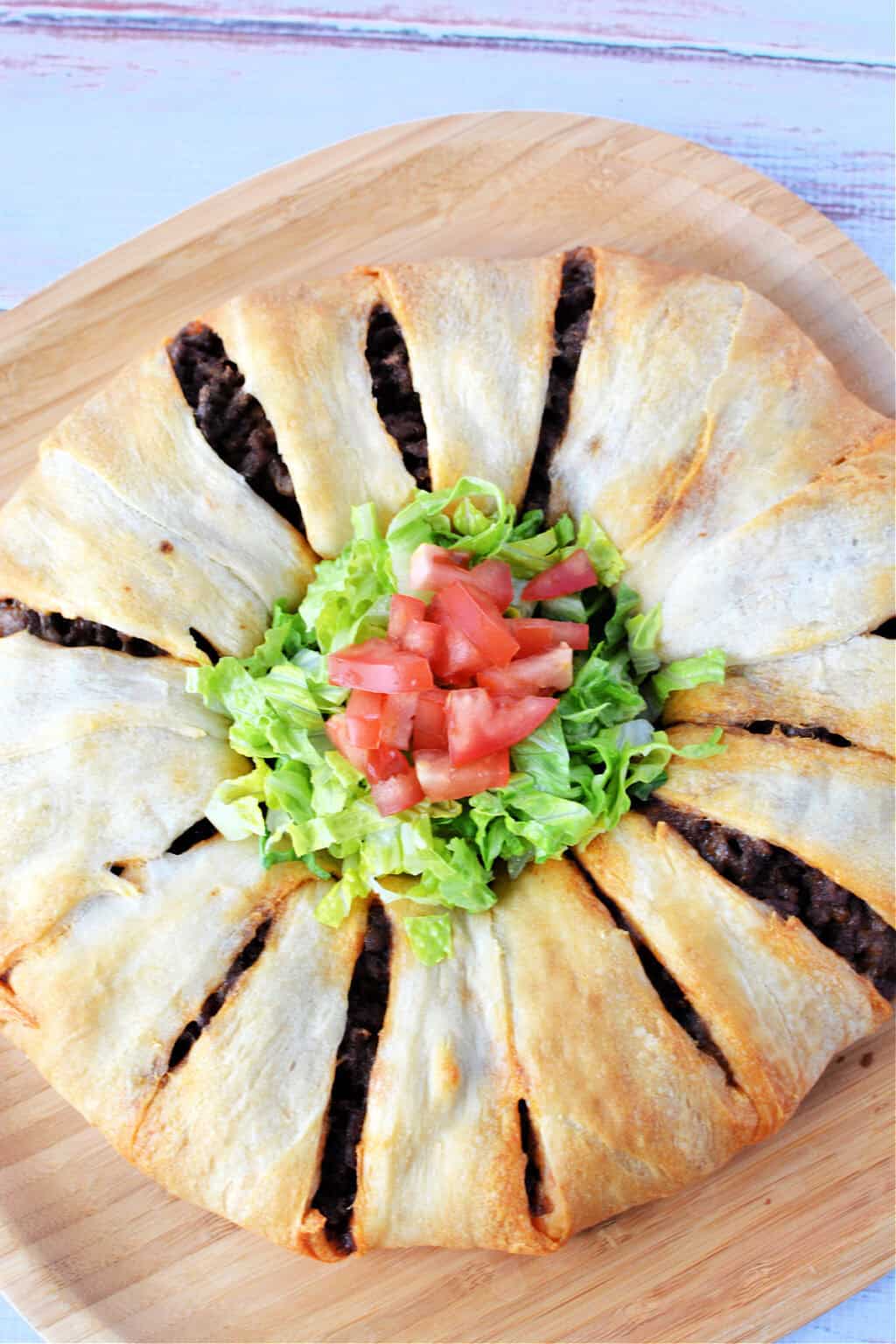 Taco Ring Crescent Roll - The Rebel Chick