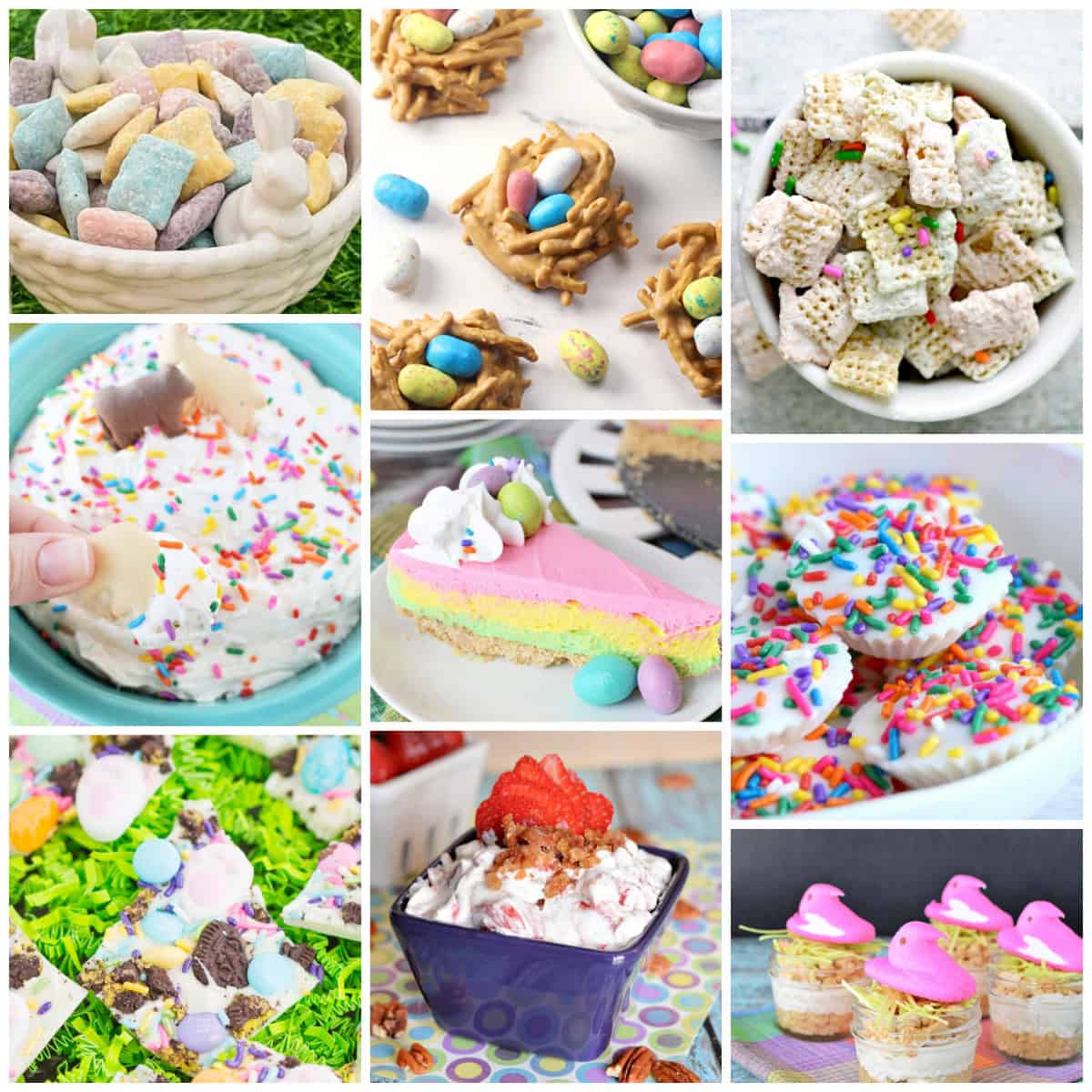 20 Super Easy No Bake Easter Treats - The Rebel Chick