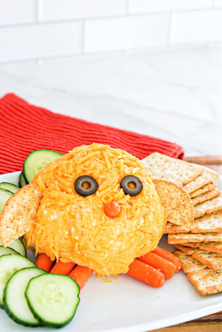 Easter Cheese Ball - The Rebel Chick