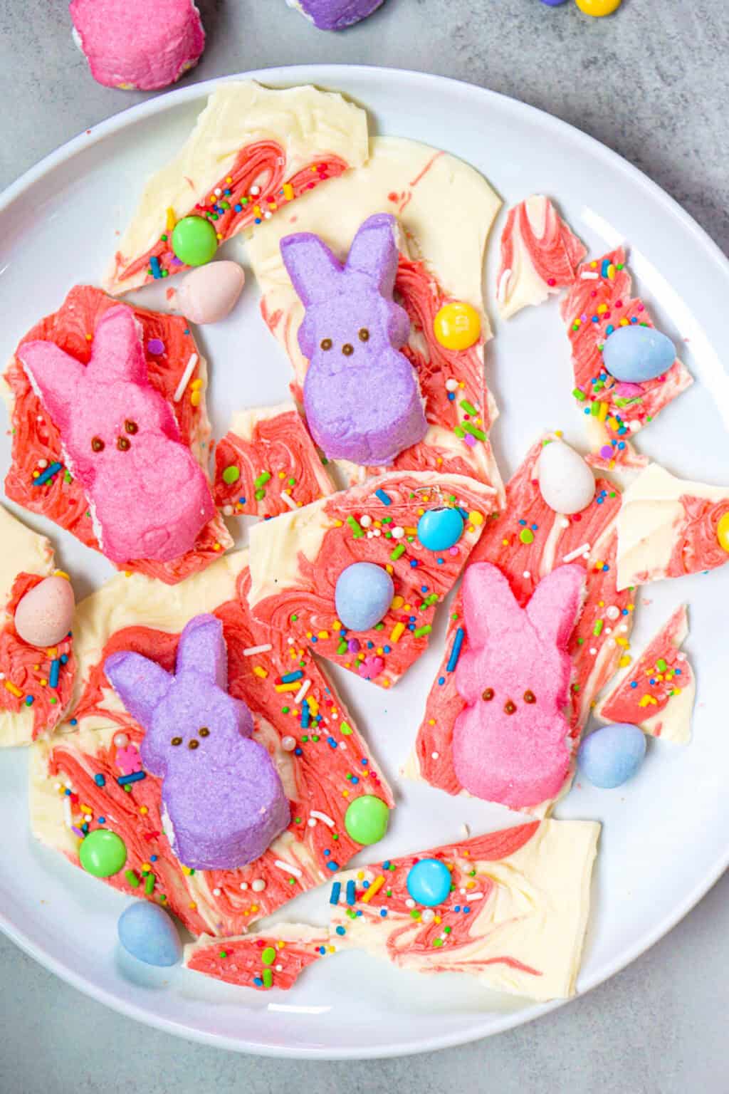 White Chocolate Easter Bark - The Rebel Chick