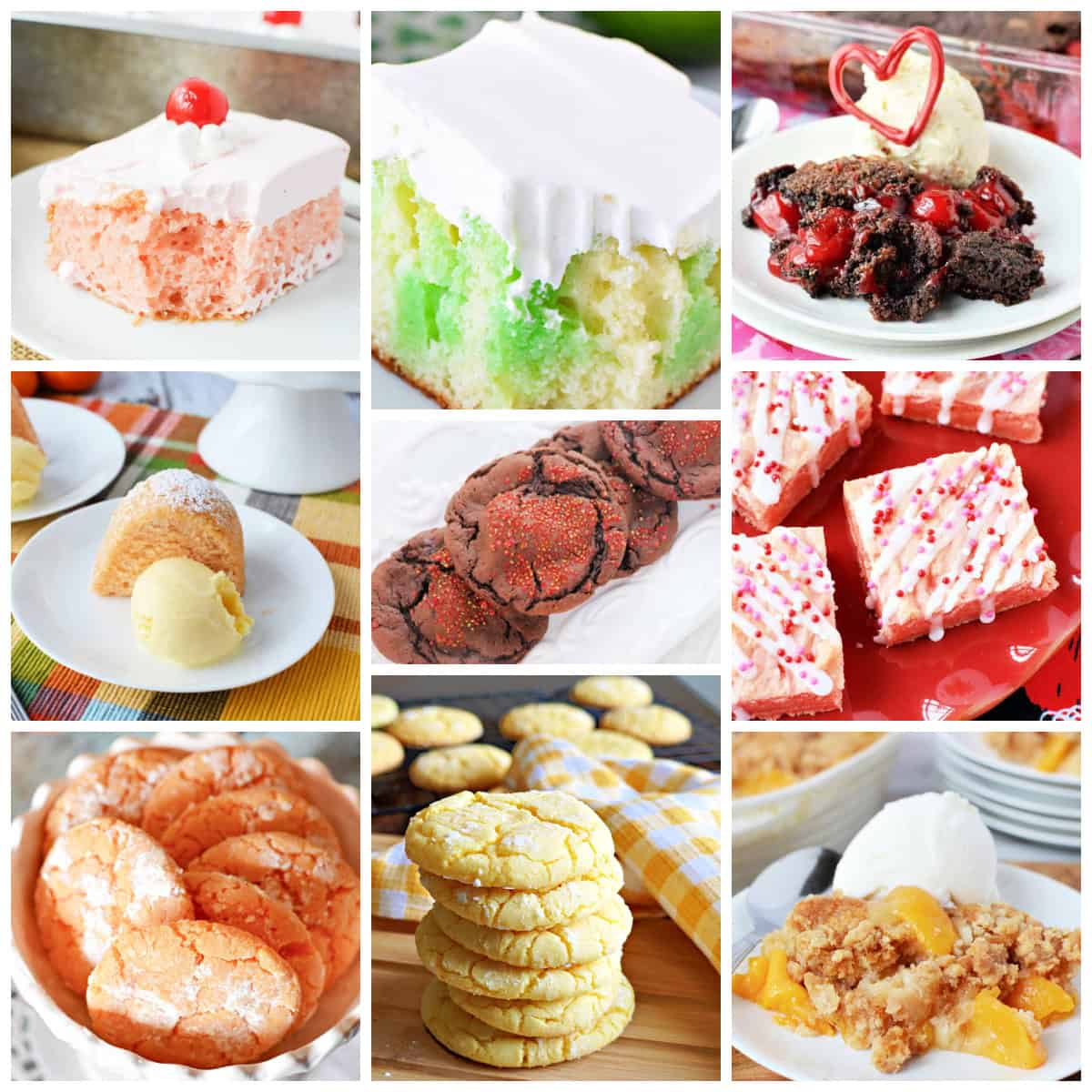 10 Fruity Cake Mix Dessert Recipes - The Rebel Chick