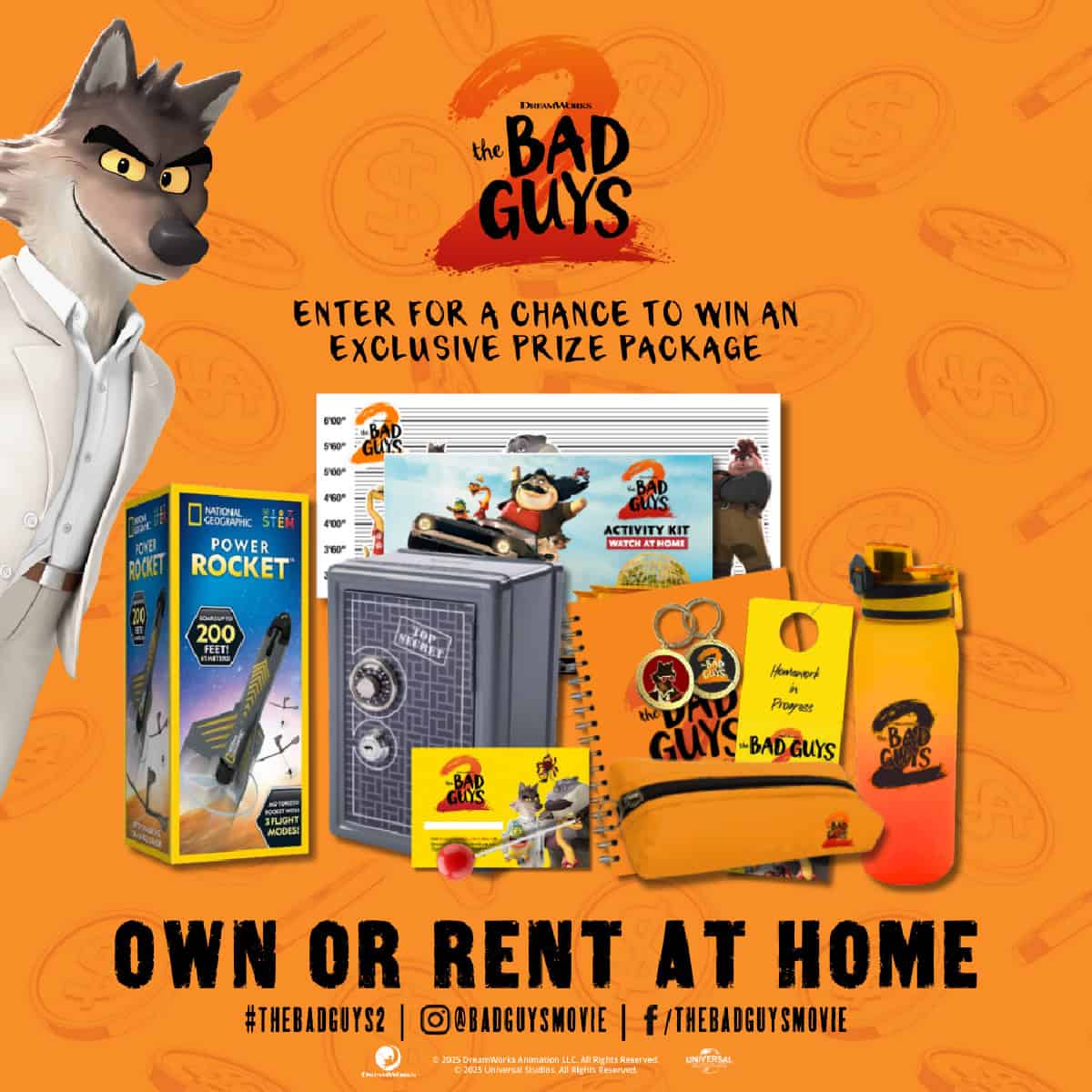 Enter to WIN The Bad Guys 2 Prize Pack Giveaway - The Rebel Chick