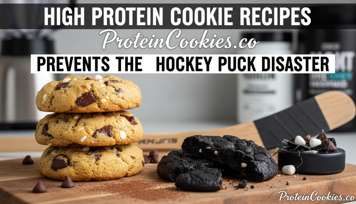 High Protein Cookie Recipes: ProteinCookies.co Prevents the Hockey Puck ...